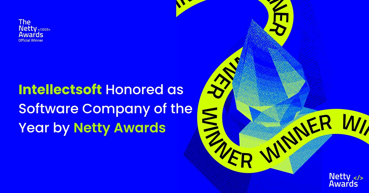 Intellectsoft Honoured as Software Company of the Year by the Netty ...