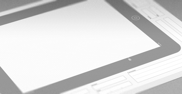 iPhone & iPad printable sketching templates